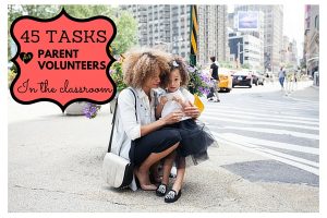 45 Tasks for Parent Volunteers in the Classroom – So You Want To Teach?